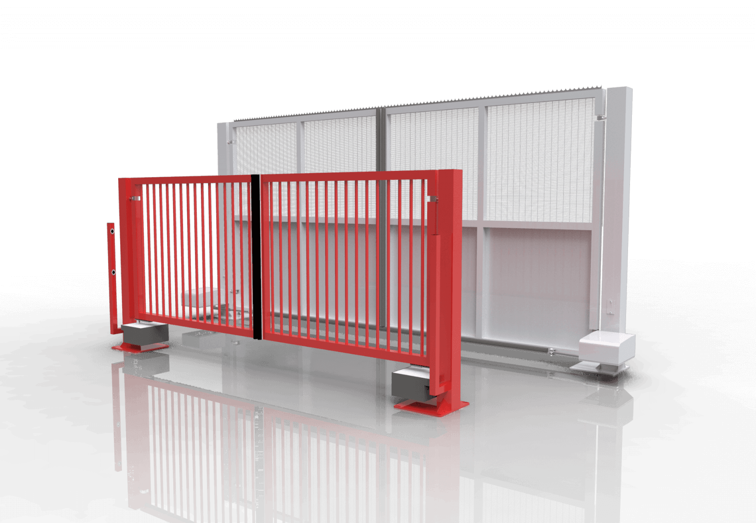 Industrial Swing Gates | Fen-Bay Services Ltd