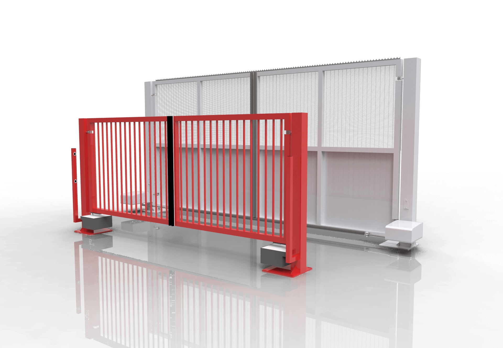 Industrial Swing Gates | Fen-Bay Services Ltd