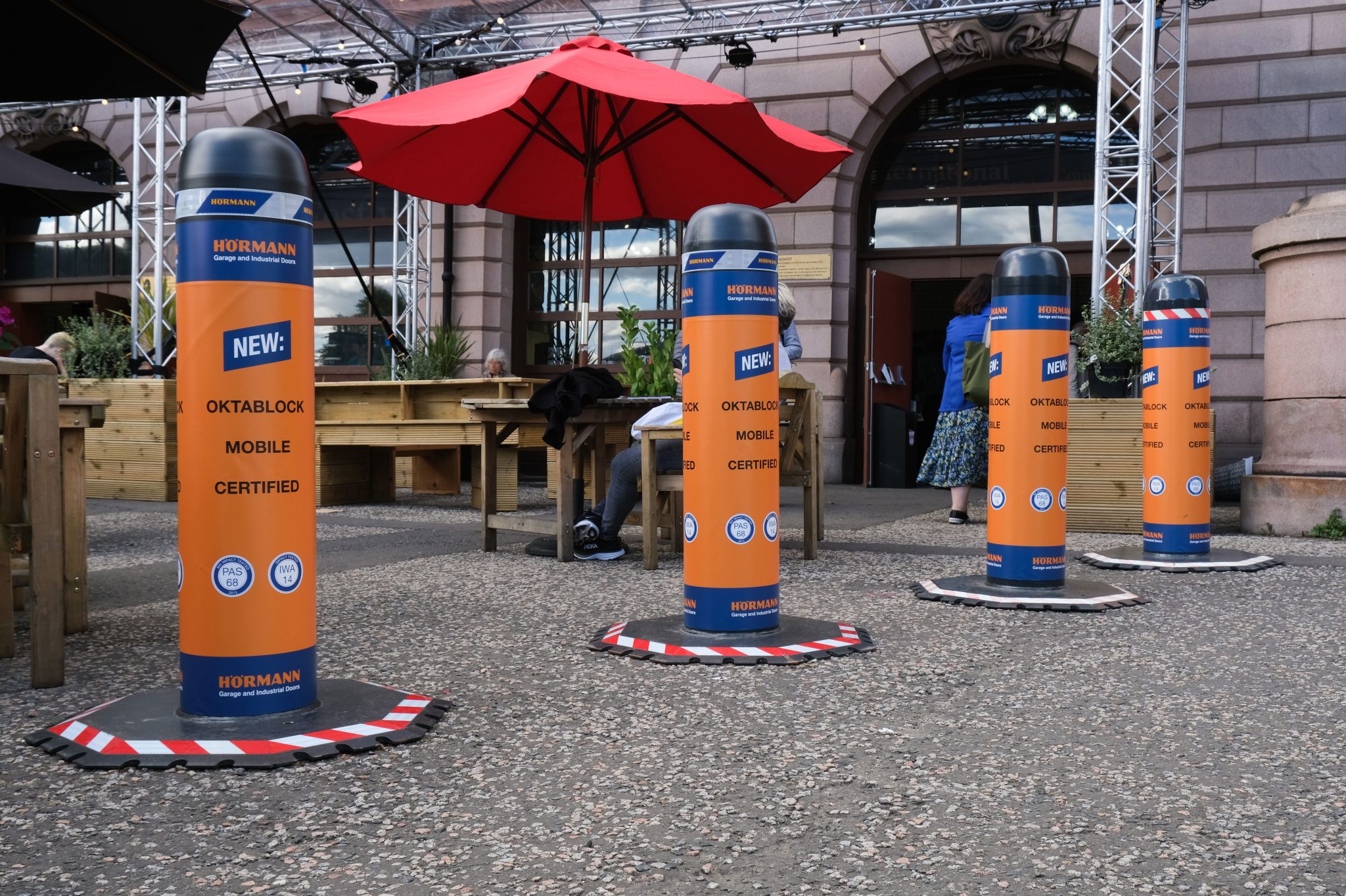 Mobile Vehicle Barriers | Fen-Bay Services Ltd